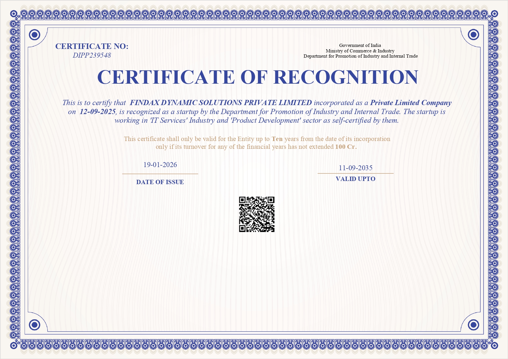 Findax Dynamic Solutions Private Limited